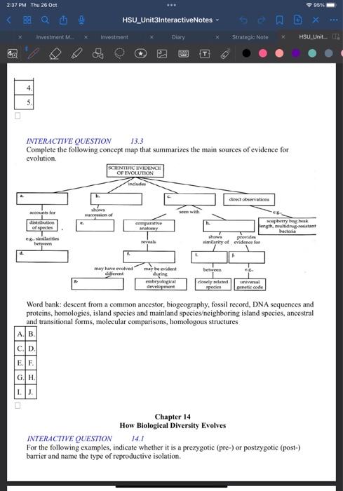 Solved the following concept map that summarizes the genetic | Chegg.com