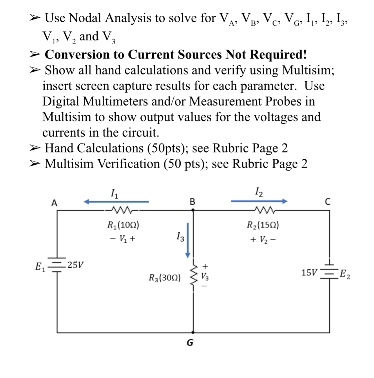 Solved ﻿use Nodal Analysis To Solve For 3621