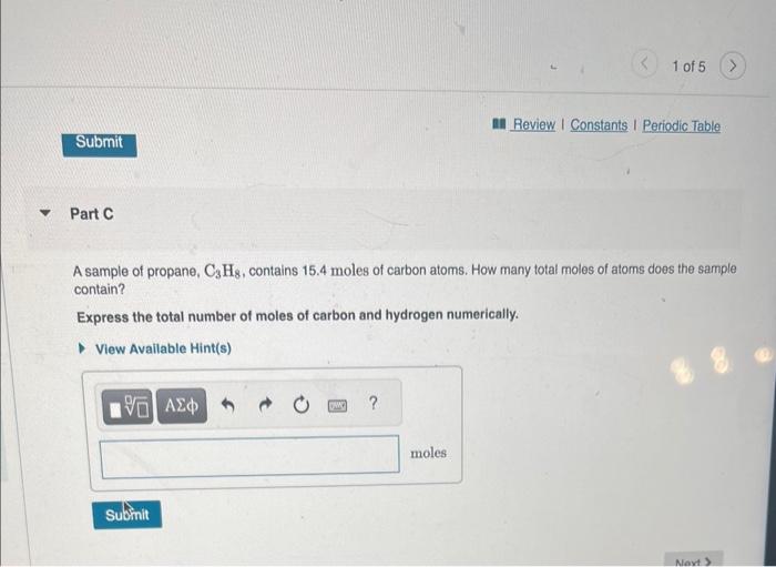 Solved Calculate the number of moles of magnesium, chlorine, | Chegg.com