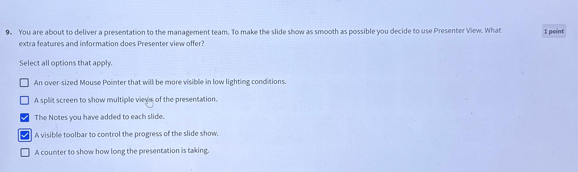 Solved You are about to deliver a presentation to the | Chegg.com