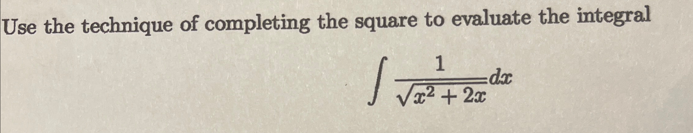 Solved Use the technique of completing the square to | Chegg.com
