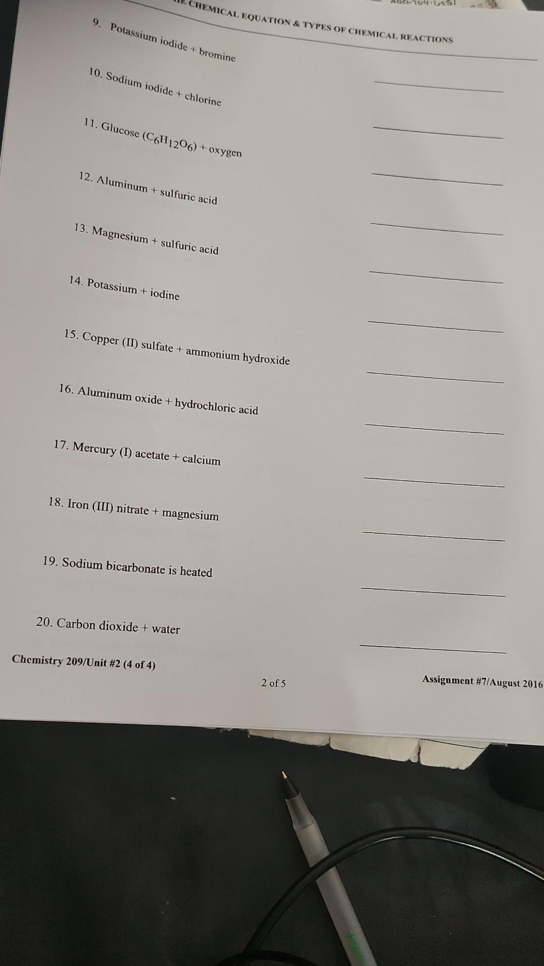 Solved Chapter 8, Section 1-5, of the Hein text, | Chegg.com