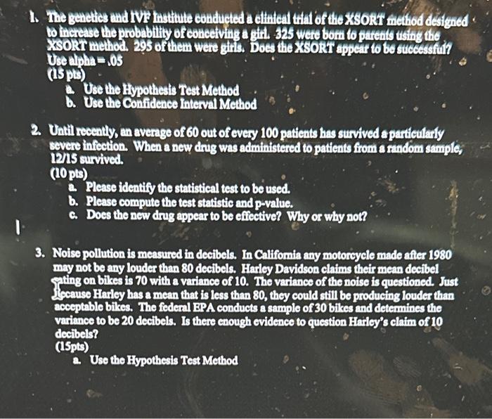 Solved to therease the probability of conceiving a gir. 325 | Chegg.com