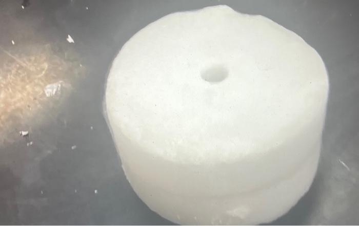 Solved 1. The dry ice puck slides down the inclined ramp | Chegg.com