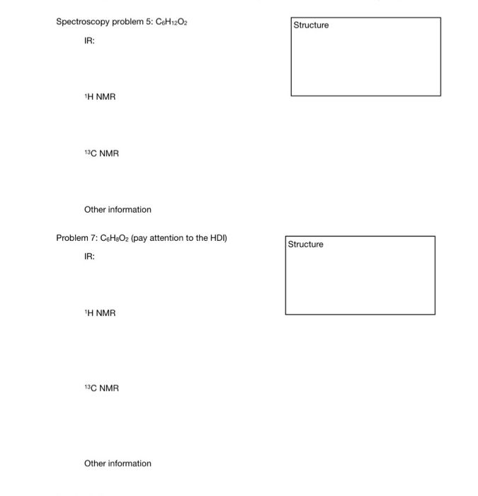 propose structures consistent with the following | Chegg.com