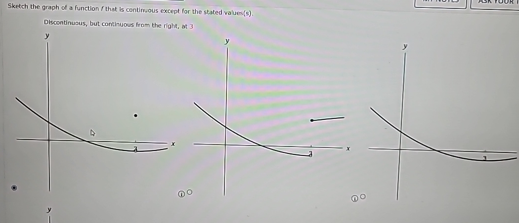Solved Sketch the graph of a function f ﻿that is continuous | Chegg.com