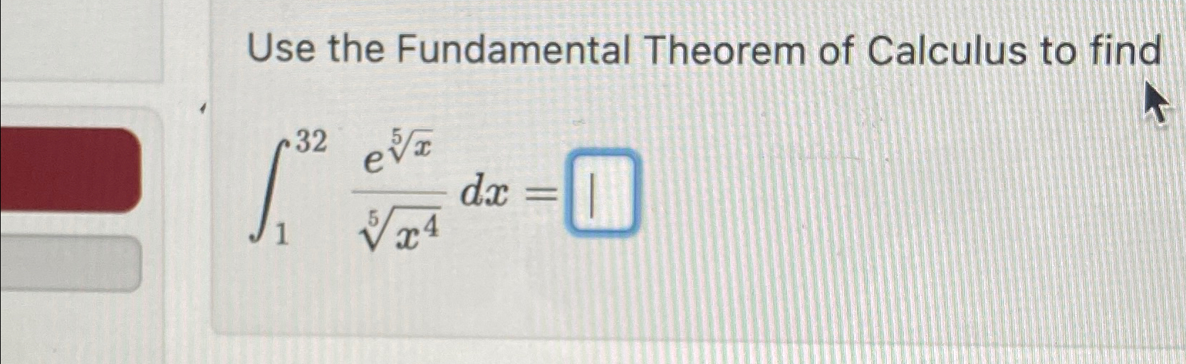 Solved Use the Fundamental Theorem of Calculus to | Chegg.com