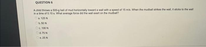 Solved A child throws a 500−g ball of mud horizontally | Chegg.com