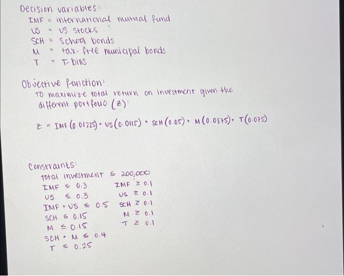 Solved Please use Excel Solver for the following equation: | Chegg.com