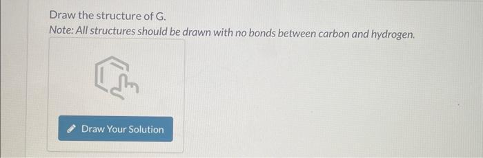 Solved Propose structures for the compound G whose ¹H NMR | Chegg.com