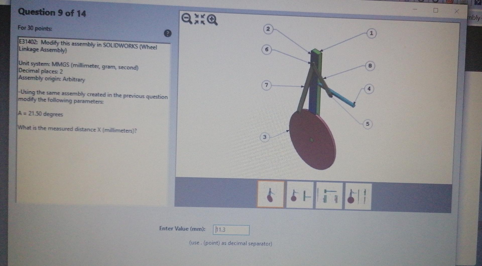 Solved Question 9 of 14 mbly For 30 points 2 E31402 Modify | Chegg.com