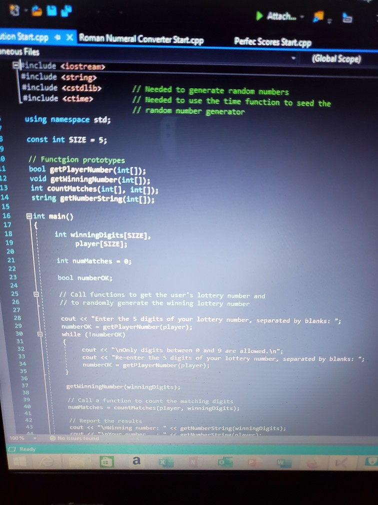 Solved (Loterry Solution) What do I have to put into the | Chegg.com