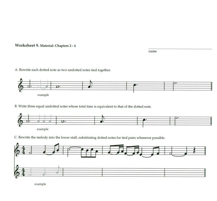 Worksheet 9. Material: Chapters 2 - 4 A. Rewrite each | Chegg.com