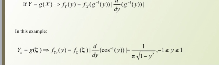 Solved Example: Let ( be a uniform RV selected at random | Chegg.com