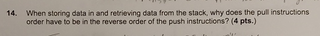 Solved When storing data in and retrieving data from the | Chegg.com