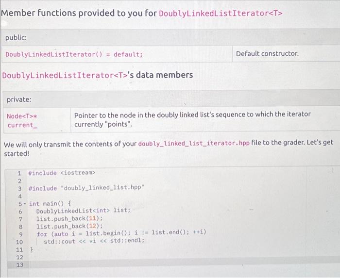 Solved In this programming problem, you will implement a | Chegg.com