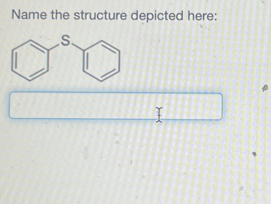 Solved Name the structure depicted here: | Chegg.com