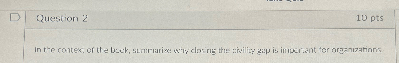 Solved Question 210ptsIn the context of the book, summarize | Chegg.com