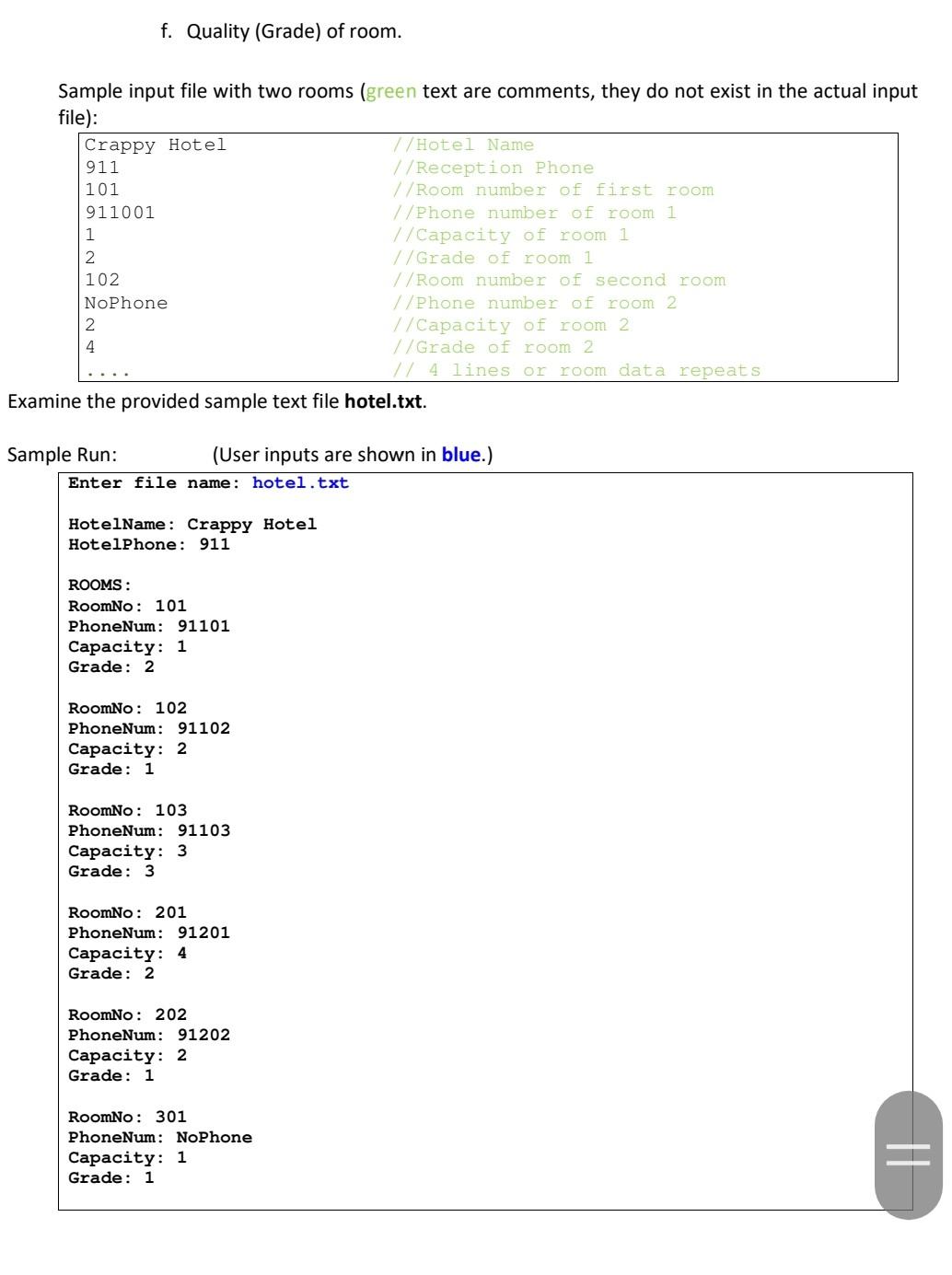 Solved The due date is announced in LMS. Write a single Java | Chegg.com