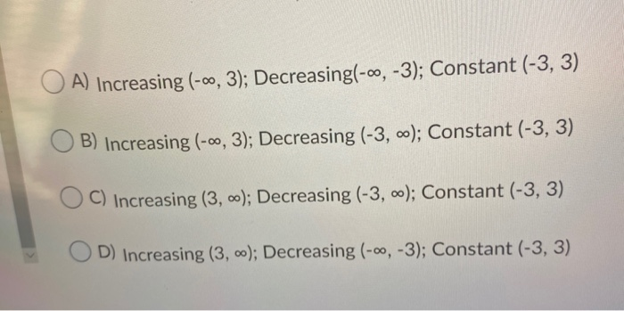 Solved Determine the largest open intervals of the domain | Chegg.com