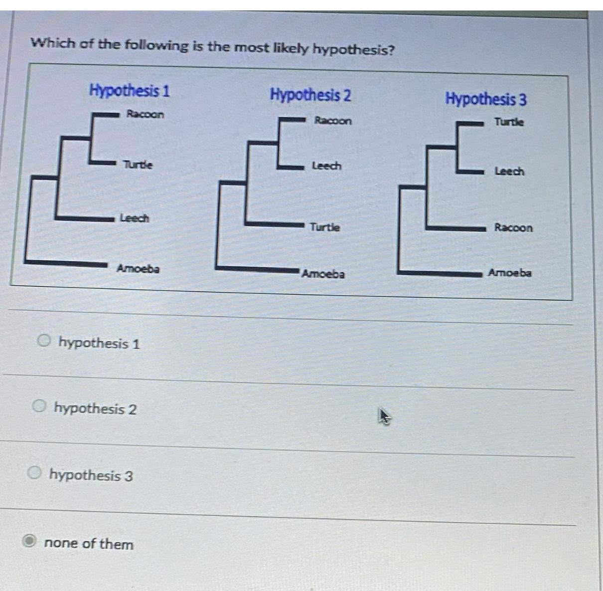 Solved Which of the following is the most likely | Chegg.com