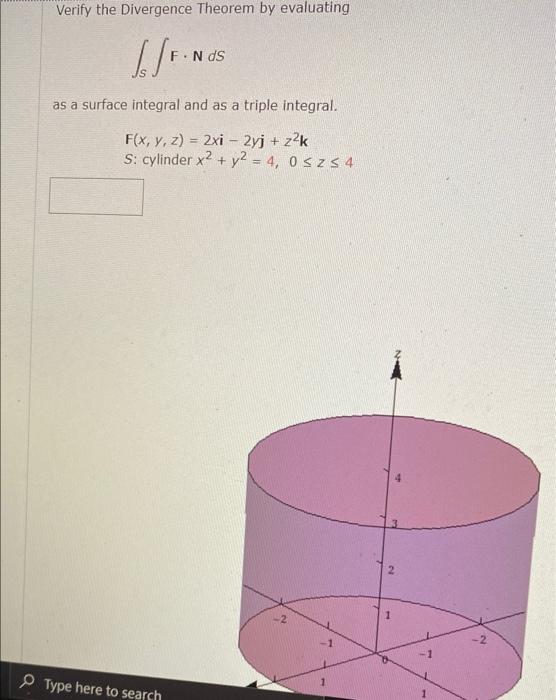 Solved Verify the Divergence Theorem by evaluating F.N ds as | Chegg.com