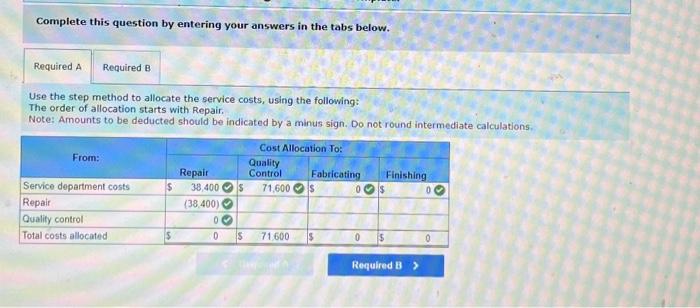 Solved Mack Precision Tool and Die has two production | Chegg.com