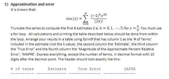 Solved Q5 matlab Make Code Copyable Pleaseapproximation