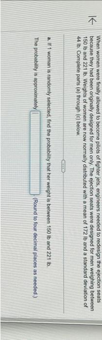 Solved When women were finally allowed to become pilots of | Chegg.com