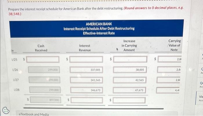 Solved On December 31, 2025, American Bank enters into a | Chegg.com