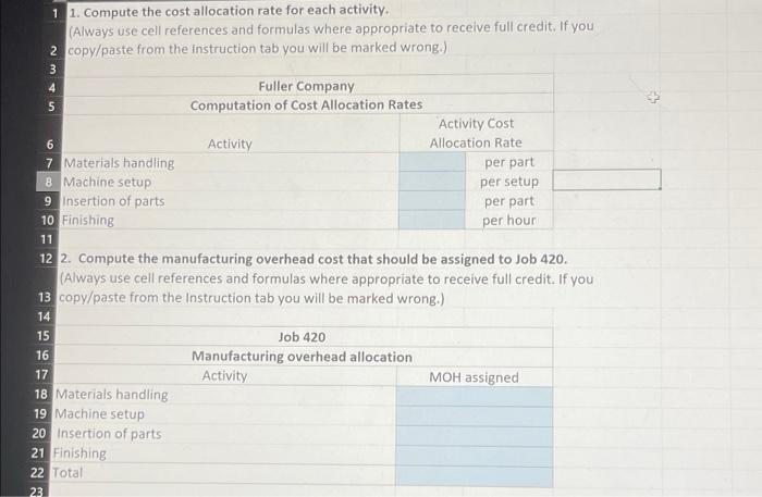 Solved 1 Activity-Based Costing, Lean Operations, and the | Chegg.com
