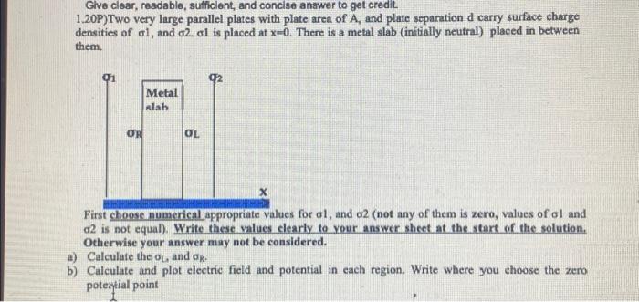 Solved Give clear, readable, sufficient, and concise answer | Chegg.com