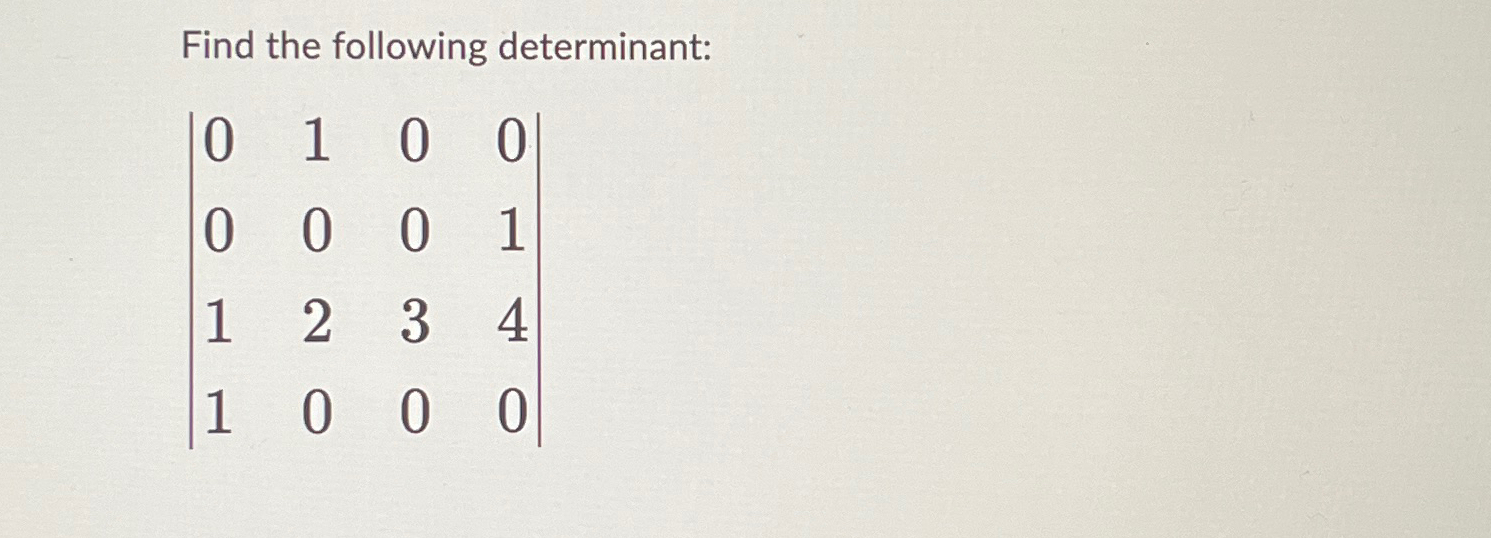 Solved Find the following | Chegg.com