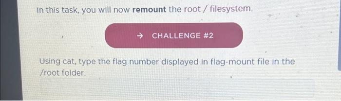 Solved In this task, you will now remount the | Chegg.com