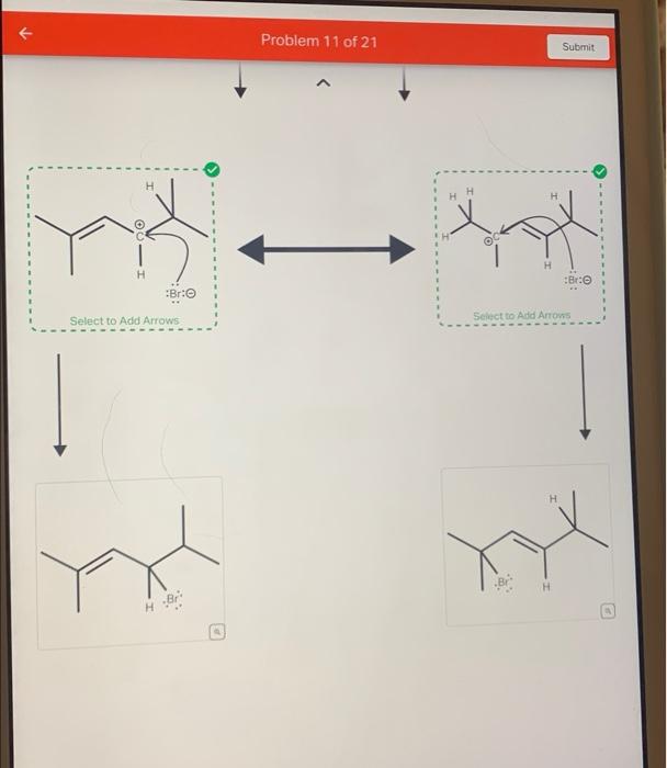 Solved Will thumbs up!! Draw the cyrved electron pushing | Chegg.com
