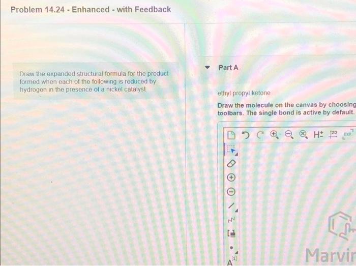 Solved problem 14.24 draw the expanded structural formula | Chegg.com
