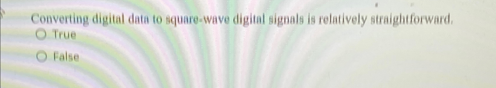 Solved Converting digital data to square-wave digital | Chegg.com