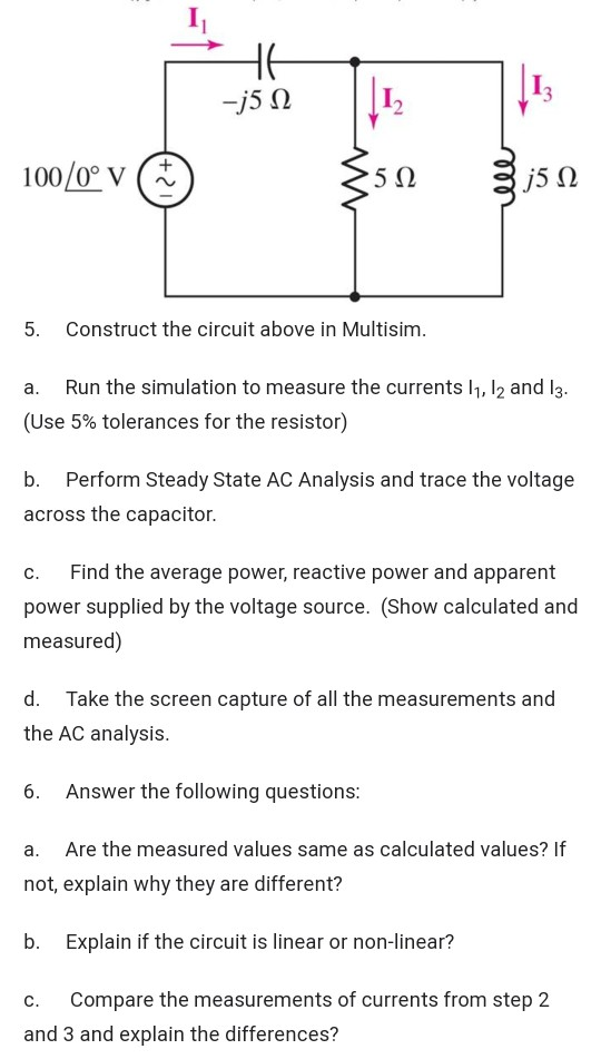 Solved Please construct the following circuit in Multisim | Chegg.com