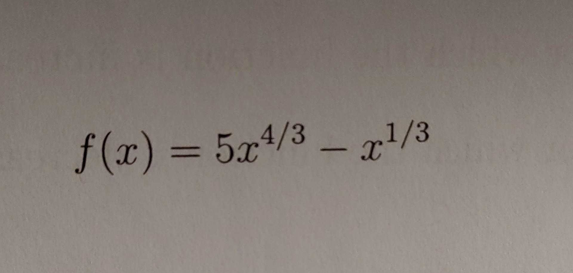 Solved F X 5x4 3−x1 3 B [3 Marks] Determine The I