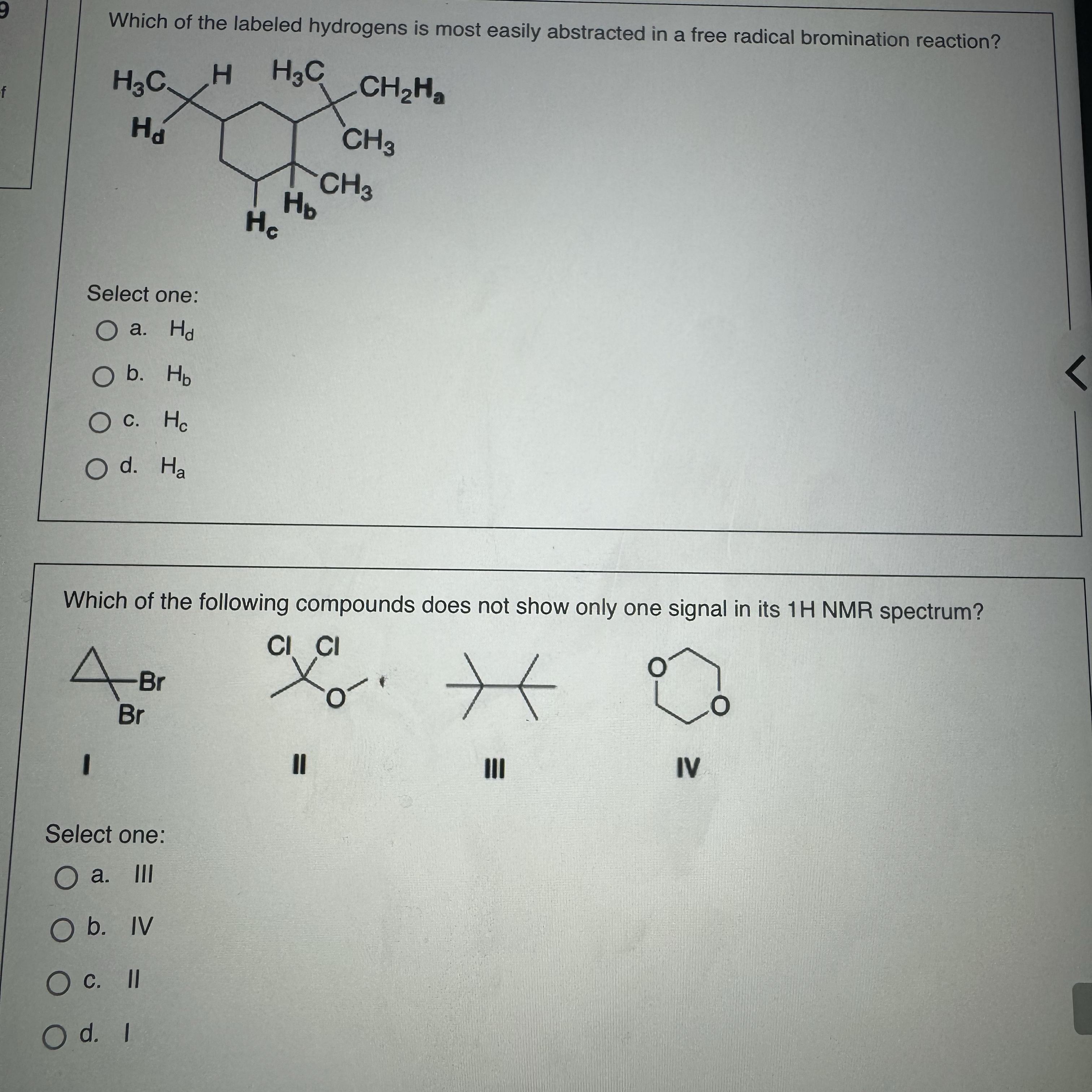 Solved by an EXPERT Which of the labeled hydrogens is most easily | Chegg.com
