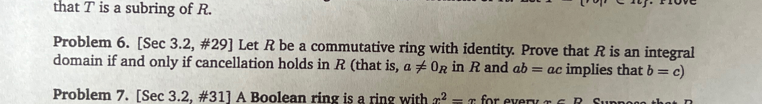 Solved Let R ﻿be a commutative ring with identity. Prove | Chegg.com