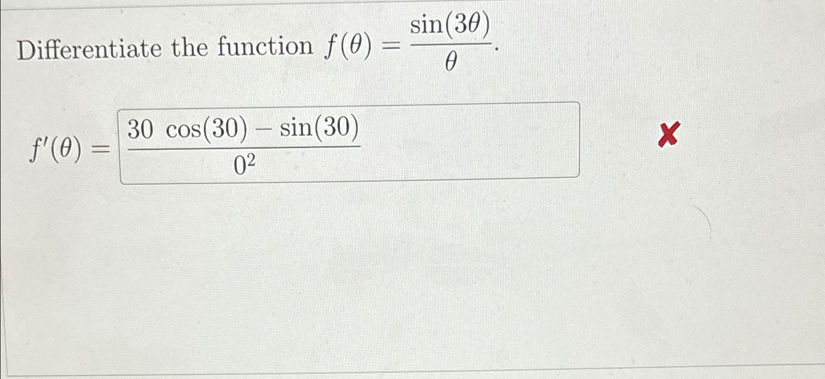 Solved Differentiate the function | Chegg.com