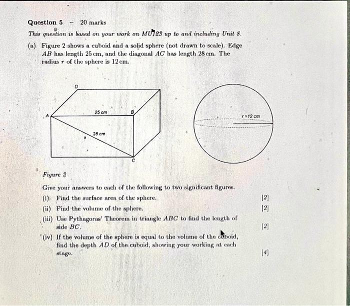 Solved Question 5 - 20 marks This question is based on your | Chegg.com Solved Question 5 - 20 marks This question is based on your | Chegg.com