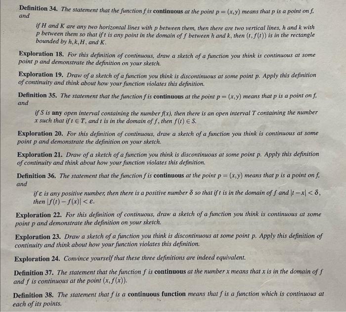 Solved Theorem 24. If f is a continuous function whose | Chegg.com