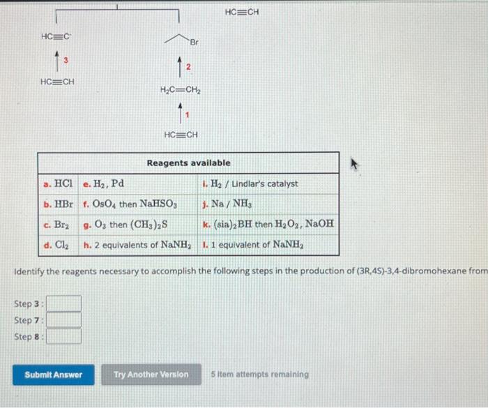 Solved The synthesis scheme shown below was designed using | Chegg.com