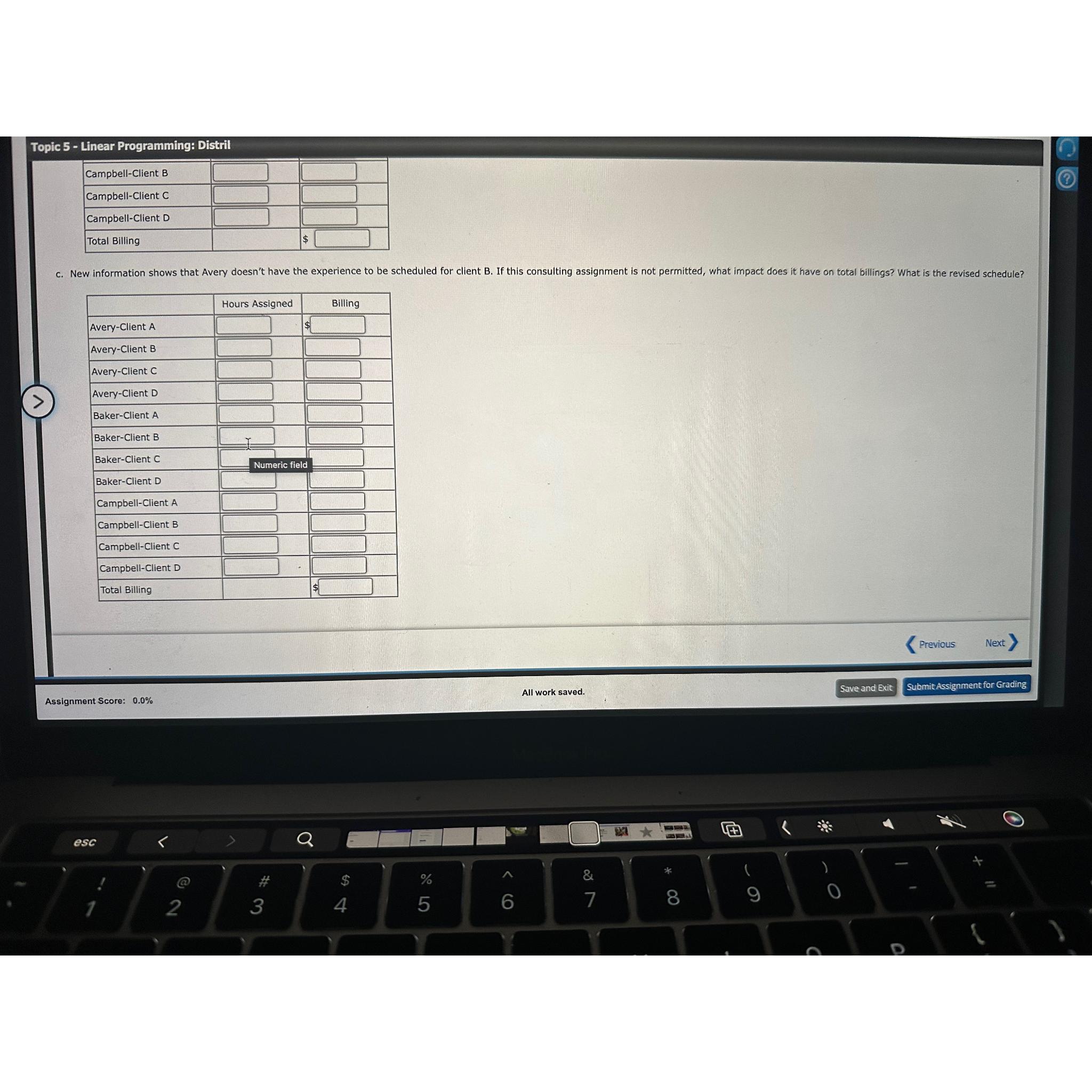 Topic 5 - ﻿Linear Programming: Distrila. ﻿Choose the | Chegg.com