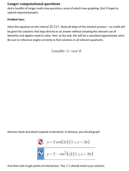 Solved Longer computational questions And a handful of | Chegg.com