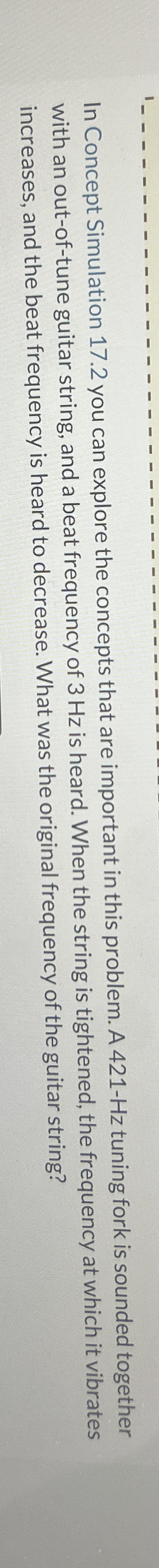 Solved In Concept Simulation 17.2 ﻿you can explore the | Chegg.com