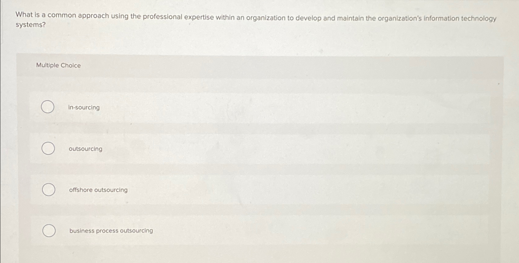 Solved What is a common approach using the professional | Chegg.com