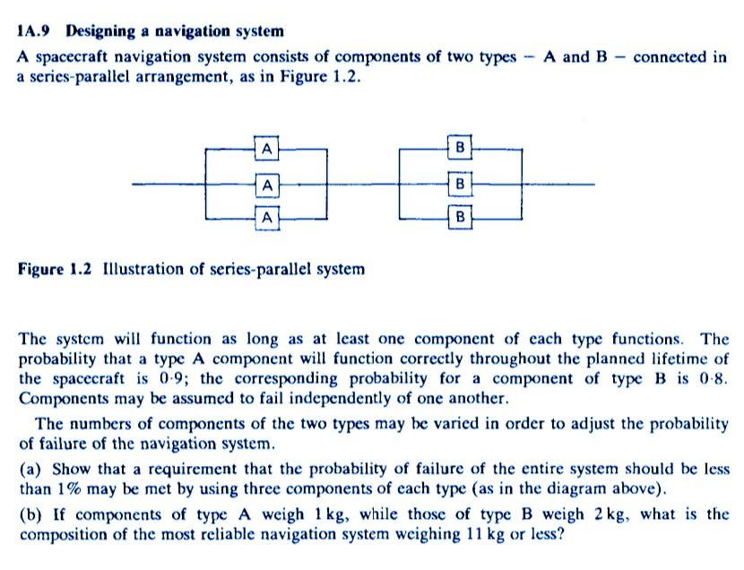 Solved 1A.9 Designing a navigation system A spacecraft | Chegg.com
